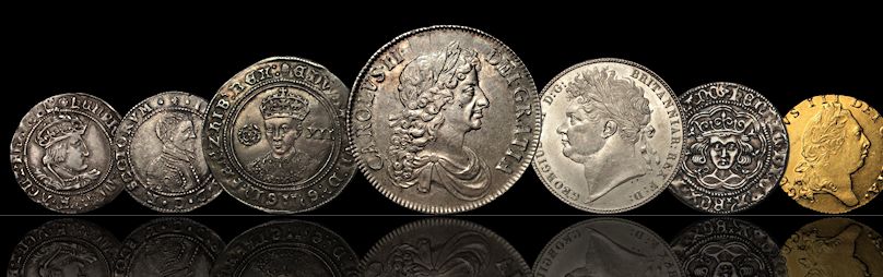 English Coins, Hammered Coins and Milled Coins | AMR Coins